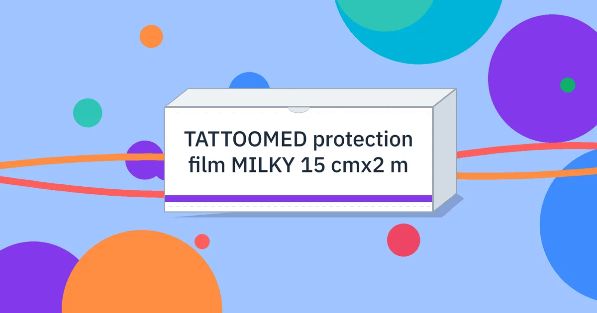 Symbolbild: Packung mit der Aufschrift TATTOOMED protection film MILKY 15 cmx2 m (PZN 17755760) – Verfügbarkeit und Bezug in Apotheken in Frankfurt am Main