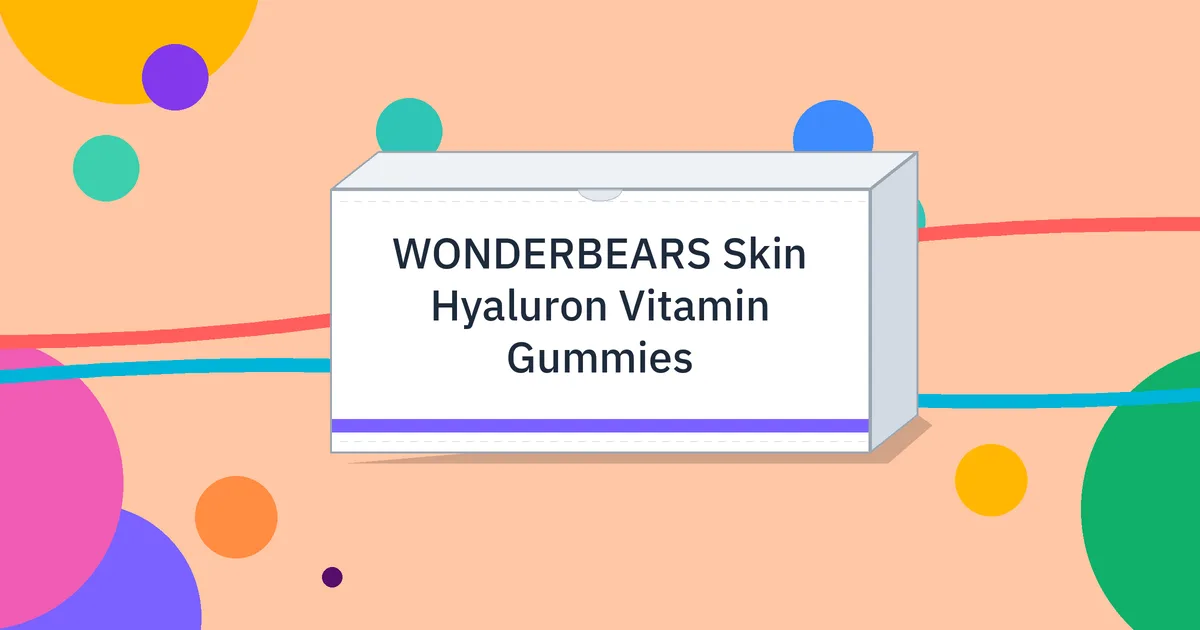 Symbolbild: Packung mit der Aufschrift WONDERBEARS Skin Hyaluron Vitamin Gummies (PZN 20953268) – Verfügbarkeit und Bezug in Apotheken in Frankfurt am Main