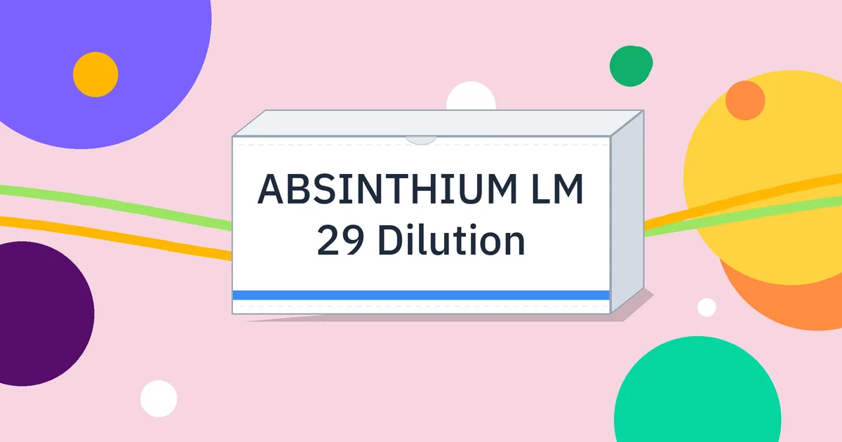 Symbolbild: Packung mit der Aufschrift ABSINTHIUM LM 29 Dilution (PZN 13261802) – Verfügbarkeit und Bezug in Apotheken in Frankfurt am Main