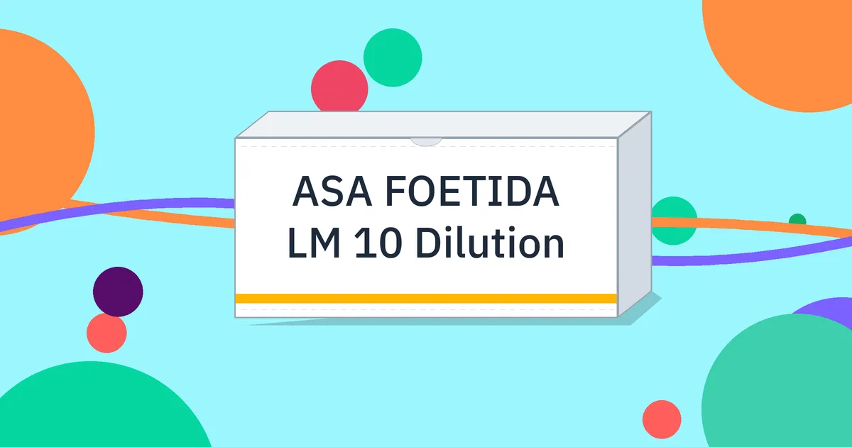 Symbolbild: Packung mit der Aufschrift ASA FOETIDA LM 10 Dilution (PZN 12781534) – Verfügbarkeit und Bezug in Apotheken in Frankfurt am Main