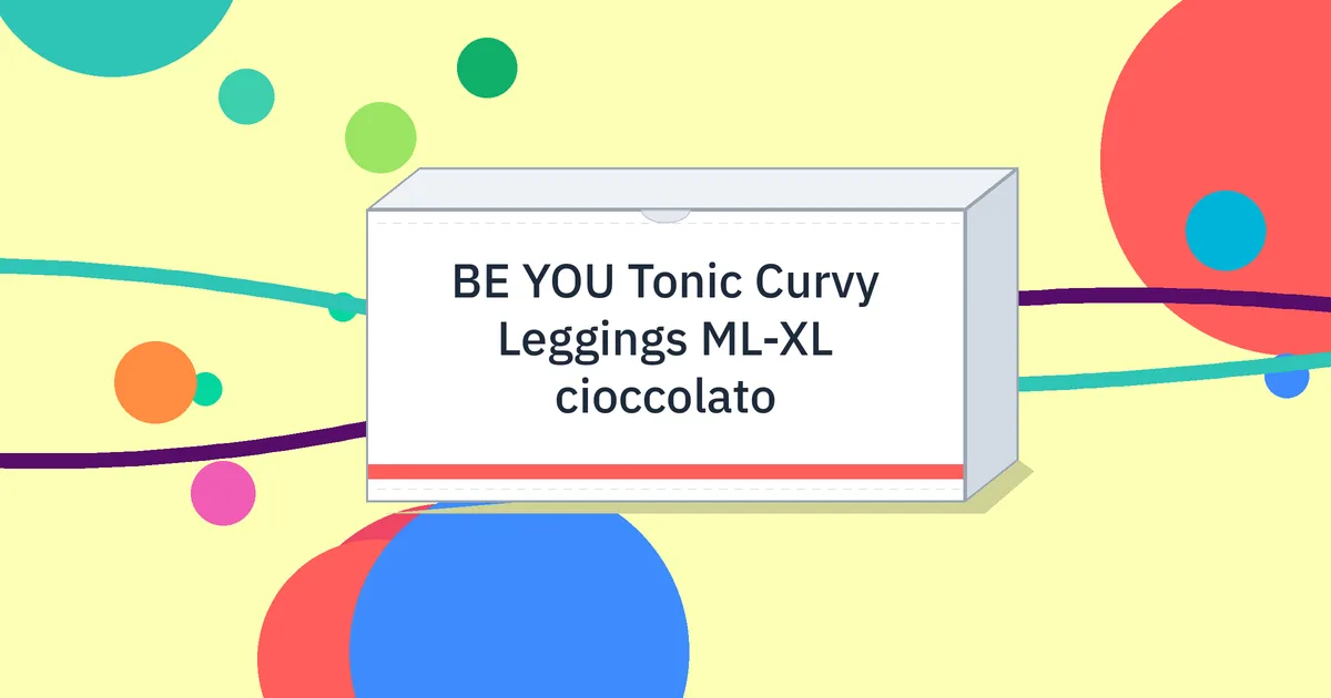 Symbolbild: Packung mit der Aufschrift BE YOU Tonic Curvy Leggings ML-XL cioccolato (PZN 20719762) – Verfügbarkeit und Bezug in Apotheken in Frankfurt am Main