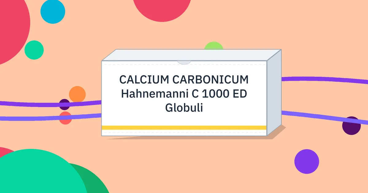 Symbolbild: Packung mit der Aufschrift CALCIUM CARBONICUM Hahnemanni C 1000 ED Globuli (PZN 09071987) – Verfügbarkeit und Bezug in Apotheken in Frankfurt am Main