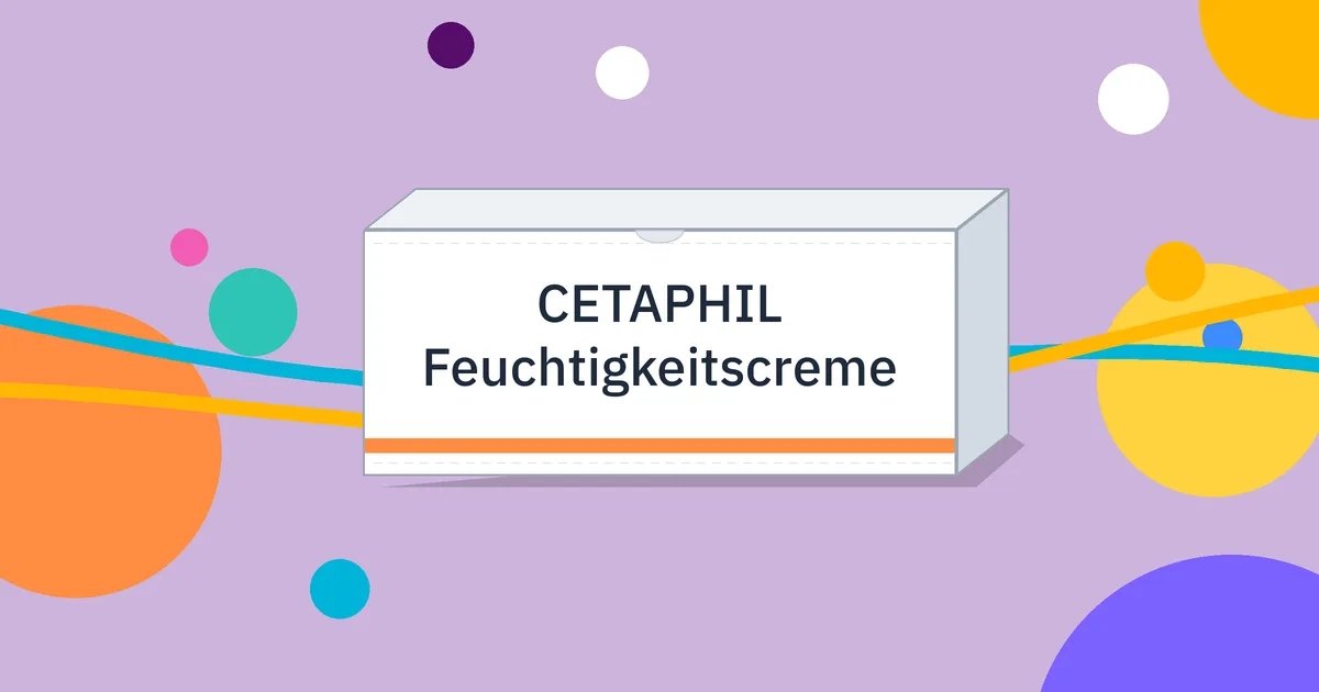 Symbolbild: Packung mit der Aufschrift CETAPHIL Feuchtigkeitscreme (PZN 20007599) – Verfügbarkeit und Bezug in Apotheken in Frankfurt am Main
