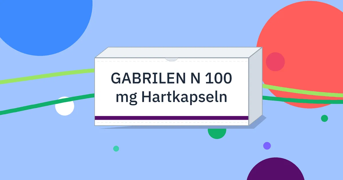 Symbolbild: Packung mit der Aufschrift GABRILEN N 100 mg Hartkapseln (PZN 10168752) – Verfügbarkeit und Bezug in Apotheken in Frankfurt am Main