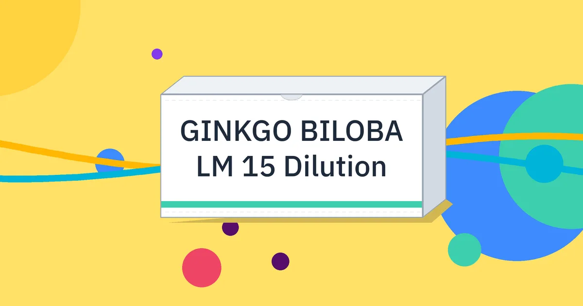 Symbolbild: Packung mit der Aufschrift GINKGO BILOBA LM 15 Dilution (PZN 12878096) – Verfügbarkeit und Bezug in Apotheken in Frankfurt am Main