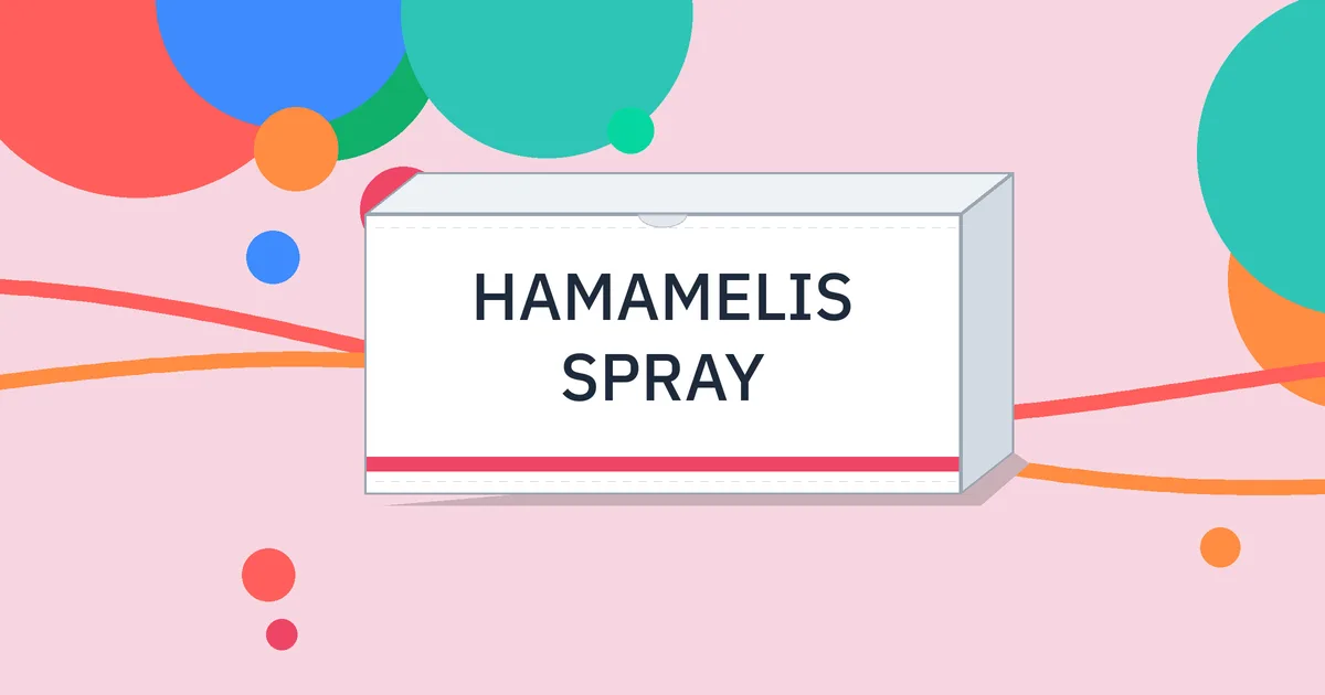 Symbolbild: Packung mit der Aufschrift HAMAMELIS SPRAY (PZN 11712643) – Verfügbarkeit und Bezug in Apotheken in Frankfurt am Main