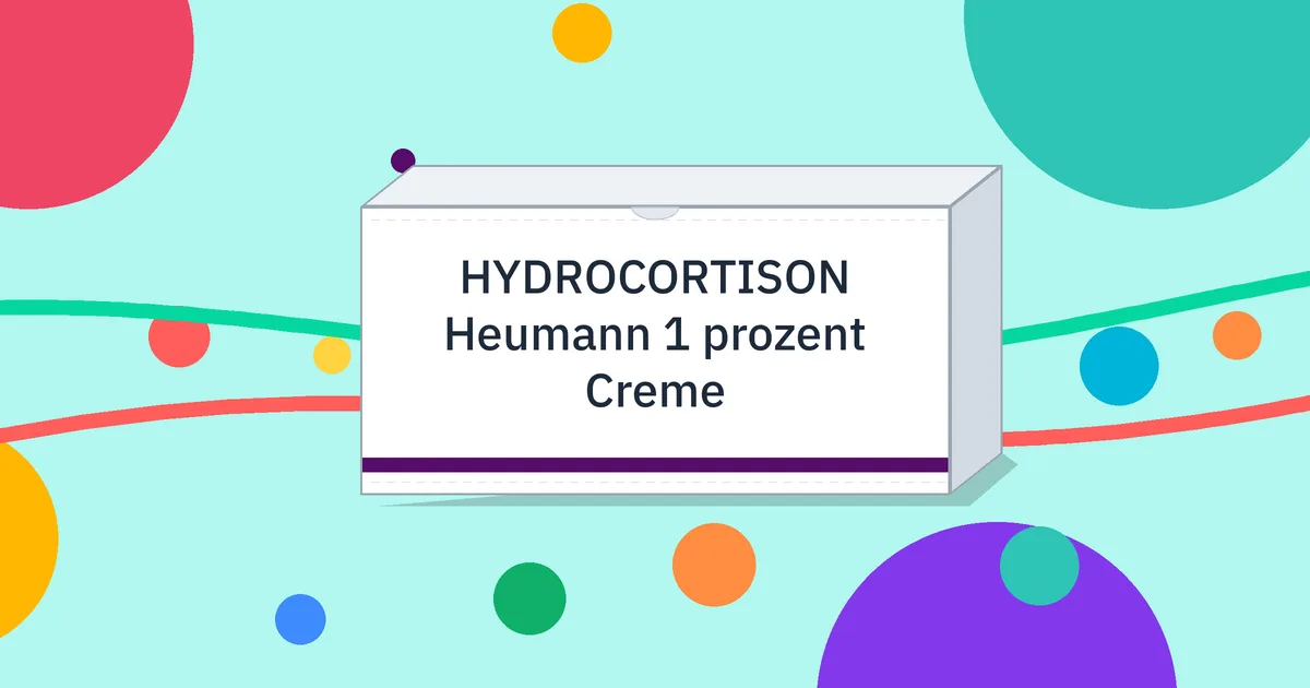 Symbolbild: Packung mit der Aufschrift HYDROCORTISON Heumann 1 prozent Creme (PZN 03424232) – Verfügbarkeit und Bezug in Apotheken in Frankfurt am Main