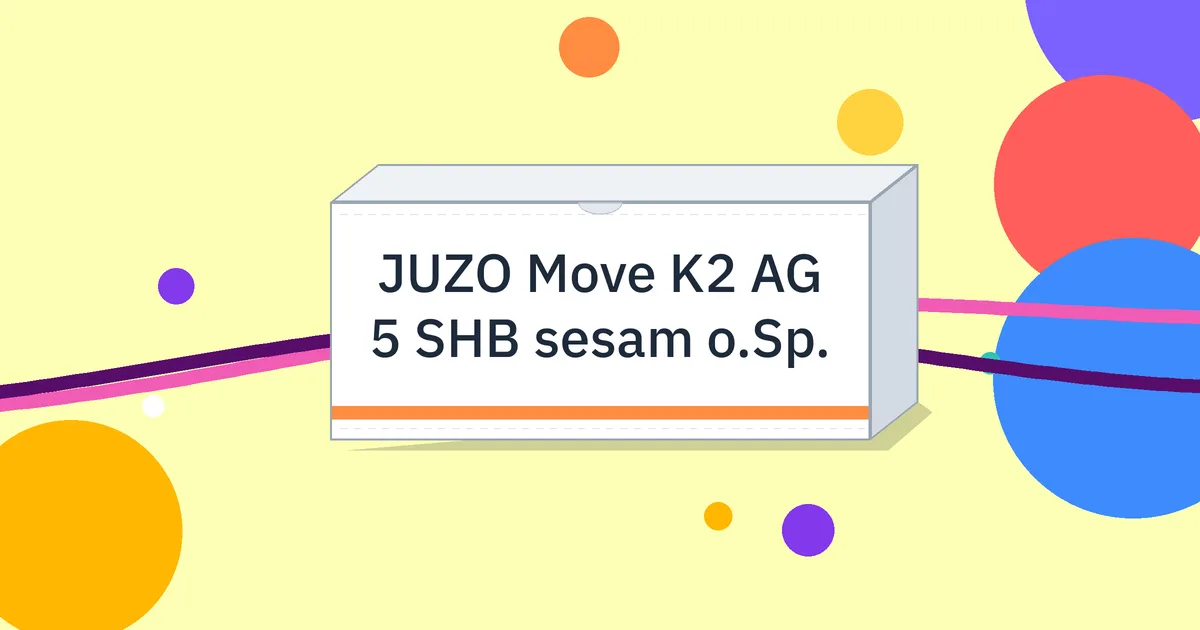 Symbolbild: Packung mit der Aufschrift JUZO Move K2 AG 5 SHB sesam o.Sp. (PZN 18526056) – Verfügbarkeit und Bezug in Apotheken in Frankfurt am Main