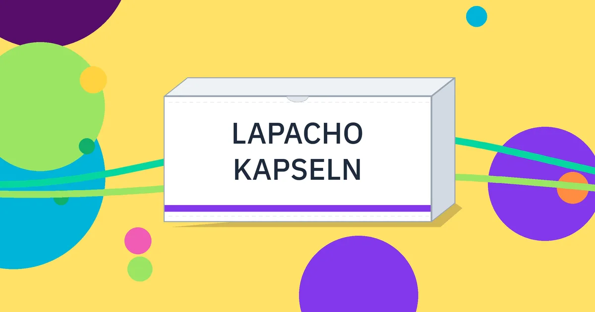 Symbolbild: Packung mit der Aufschrift LAPACHO KAPSELN (PZN 08450837) – Verfügbarkeit und Bezug in Apotheken in Frankfurt am Main
