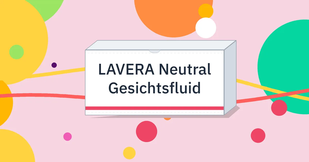 Symbolbild: Packung mit der Aufschrift LAVERA Neutral Gesichtsfluid (PZN 14024576) – Verfügbarkeit und Bezug in Apotheken in Frankfurt am Main