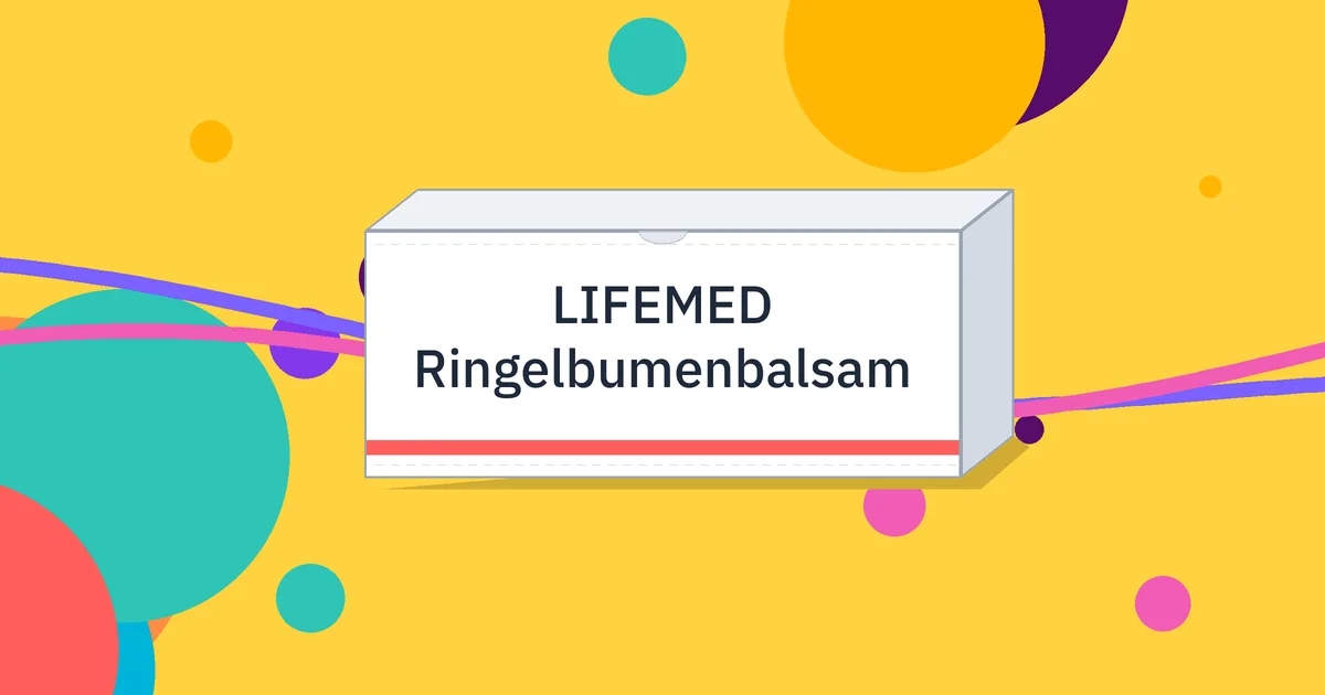 Symbolbild: Packung mit der Aufschrift LIFEMED Ringelbumenbalsam (PZN 19382435) – Verfügbarkeit und Bezug in Apotheken in Frankfurt am Main