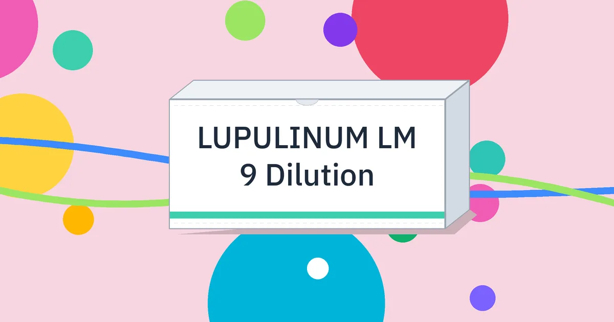Symbolbild: Packung mit der Aufschrift LUPULINUM LM 9 Dilution (PZN 13536601) – Verfügbarkeit und Bezug in Apotheken in Frankfurt am Main