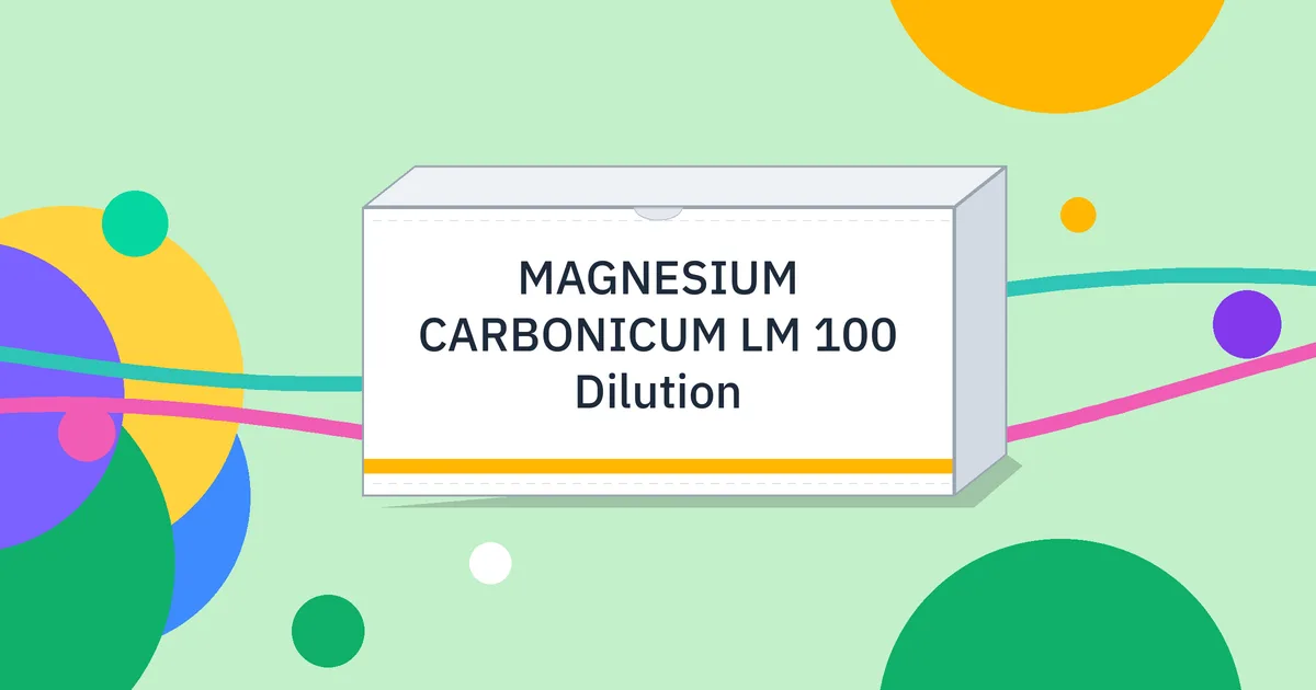 Symbolbild: Packung mit der Aufschrift MAGNESIUM CARBONICUM LM 100 Dilution (PZN 12937290) – Verfügbarkeit und Bezug in Apotheken in Frankfurt am Main
