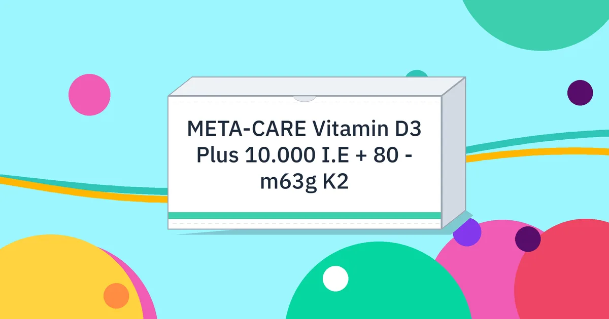 Symbolbild: Packung mit der Aufschrift META-CARE Vitamin D3 Plus 10.000 I.E + 80 -m63g K2 (PZN 17822516) – Verfügbarkeit und Bezug in Apotheken in Frankfurt am Main