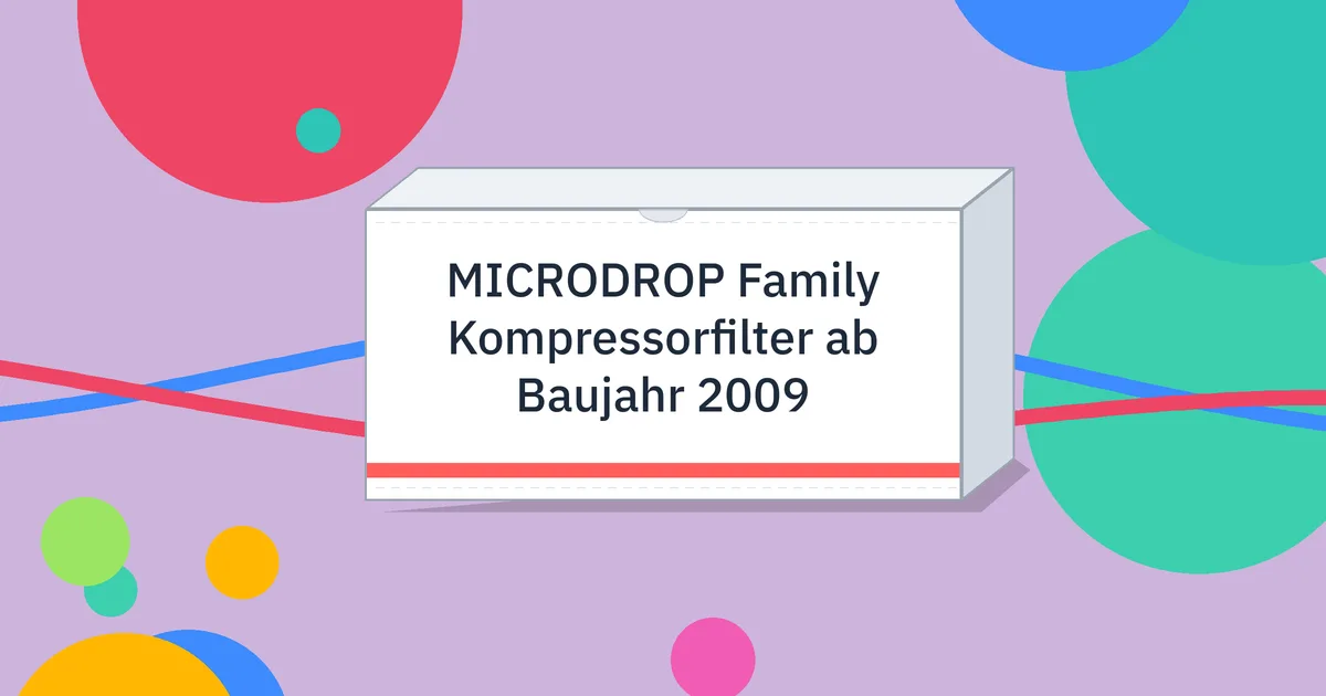 Symbolbild: Packung mit der Aufschrift MICRODROP Family Kompressorfilter ab Baujahr 2009 (PZN 16758561) – Verfügbarkeit und Bezug in Apotheken in Frankfurt am Main