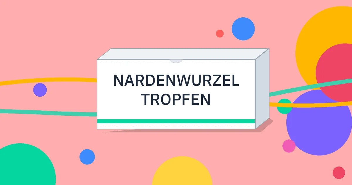 Symbolbild: Packung mit der Aufschrift NARDENWURZEL TROPFEN (PZN 14284202) – Verfügbarkeit und Bezug in Apotheken in Frankfurt am Main