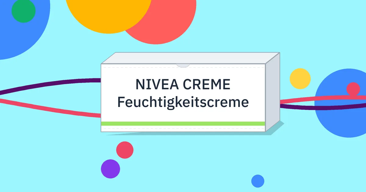 Symbolbild: Packung mit der Aufschrift NIVEA CREME Feuchtigkeitscreme (PZN 11242580) – Verfügbarkeit und Bezug in Apotheken in Frankfurt am Main