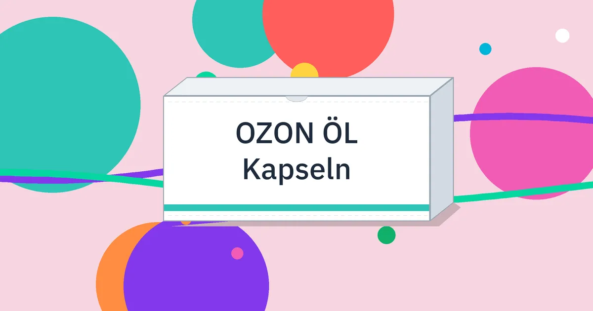 Symbolbild: Packung mit der Aufschrift OZON ÖL Kapseln (PZN 10323626) – Verfügbarkeit und Bezug in Apotheken in Frankfurt am Main