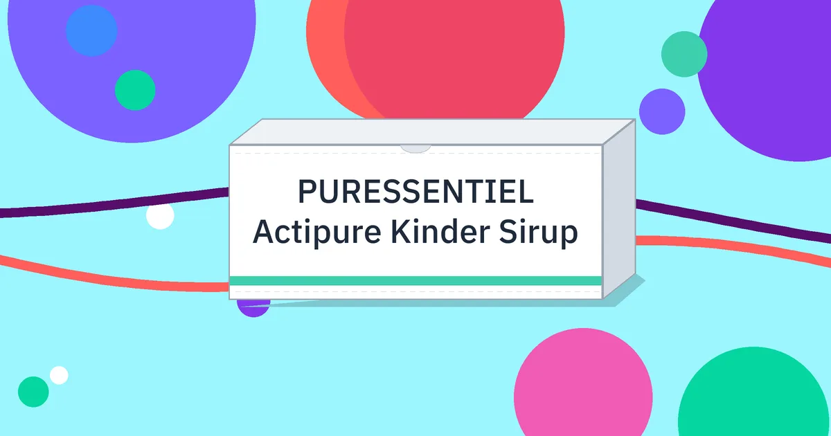 Symbolbild: Packung mit der Aufschrift PURESSENTIEL Actipure Kinder Sirup (PZN 19403611) – Verfügbarkeit und Bezug in Apotheken in Frankfurt am Main