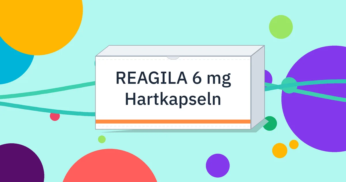 Symbolbild: Packung mit der Aufschrift REAGILA 6 mg Hartkapseln (PZN 14016648) – Verfügbarkeit und Bezug in Apotheken in Frankfurt am Main
