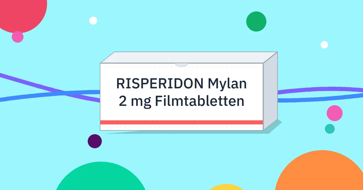 Symbolbild: Packung mit der Aufschrift RISPERIDON Mylan 2 mg Filmtabletten (PZN 07621857) – Verfügbarkeit und Bezug in Apotheken in Frankfurt am Main