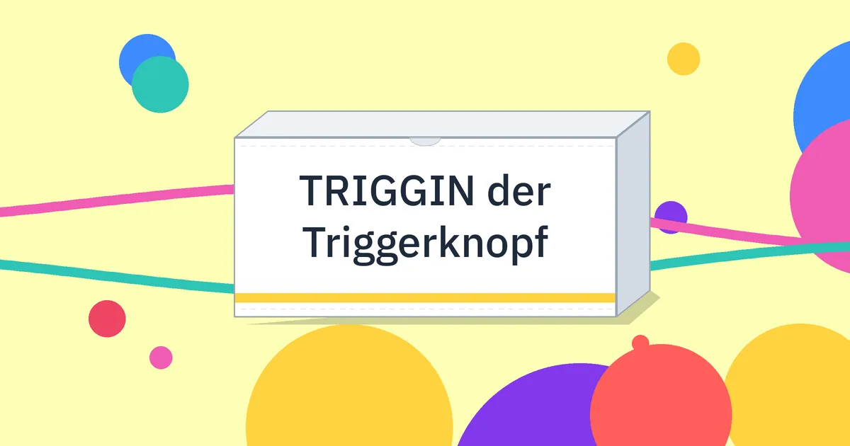 Symbolbild: Packung mit der Aufschrift TRIGGIN der Triggerknopf (PZN 18196943) – Verfügbarkeit und Bezug in Apotheken in Frankfurt am Main