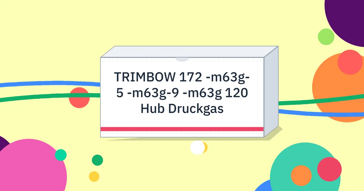 Symbolbild: Packung mit der Aufschrift TRIMBOW 172 -m63g-5 -m63g-9 -m63g 120 Hub Druckgas (PZN 20189695) – Verfügbarkeit und Bezug in Apotheken in Frankfurt am Main