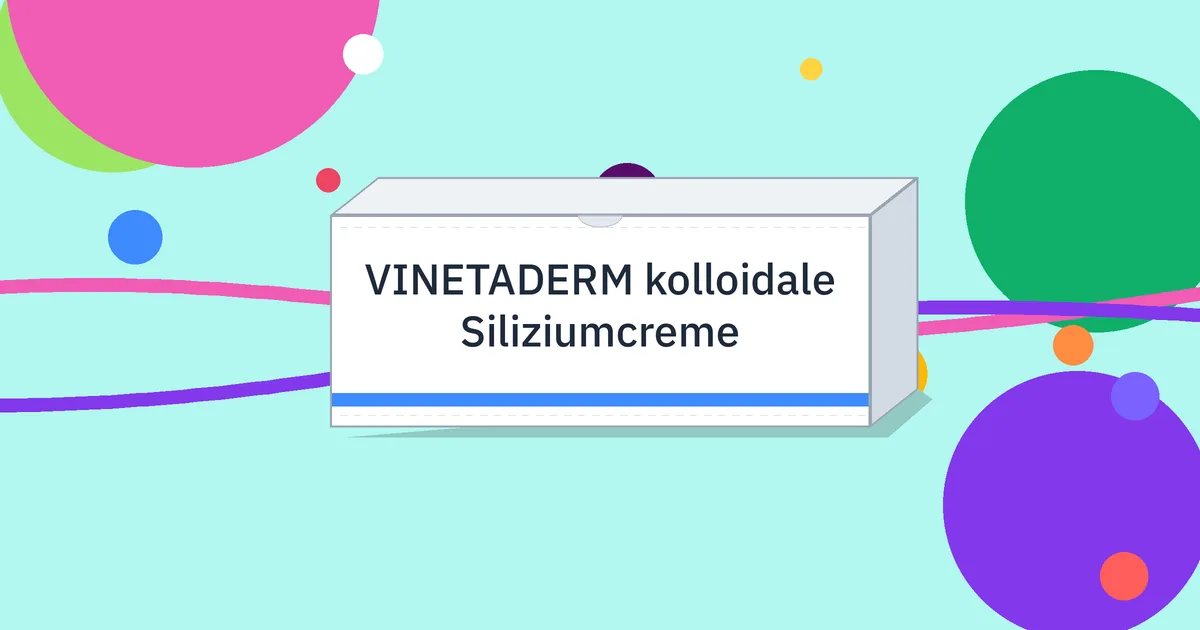 Symbolbild: Packung mit der Aufschrift VINETADERM kolloidale Siliziumcreme (PZN 18370039) – Verfügbarkeit und Bezug in Apotheken in Frankfurt am Main