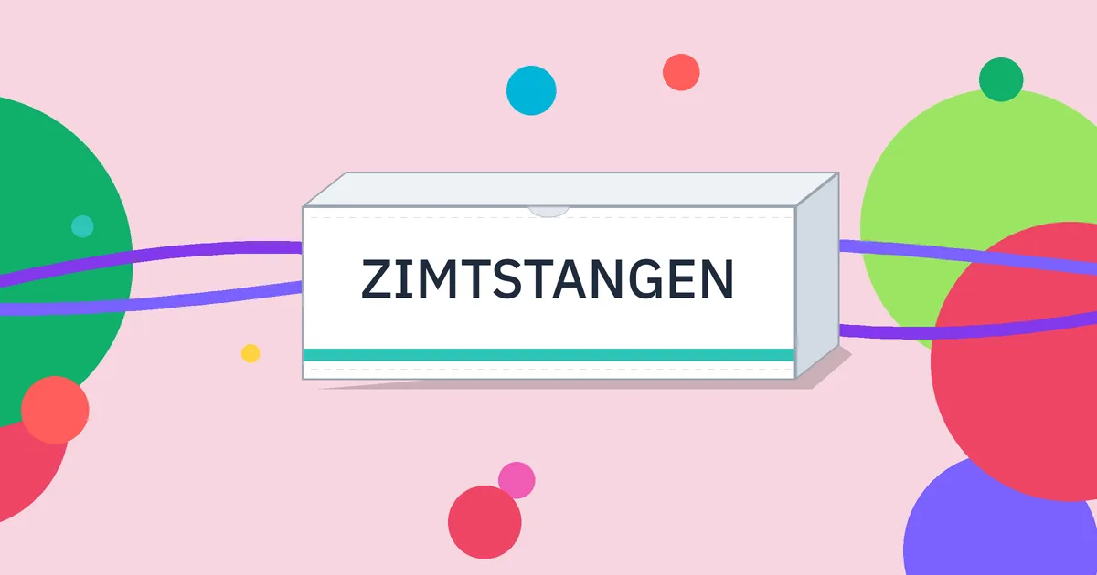 Symbolbild: Packung mit der Aufschrift ZIMTSTANGEN (PZN 17189444) – Verfügbarkeit und Bezug in Apotheken in Frankfurt am Main