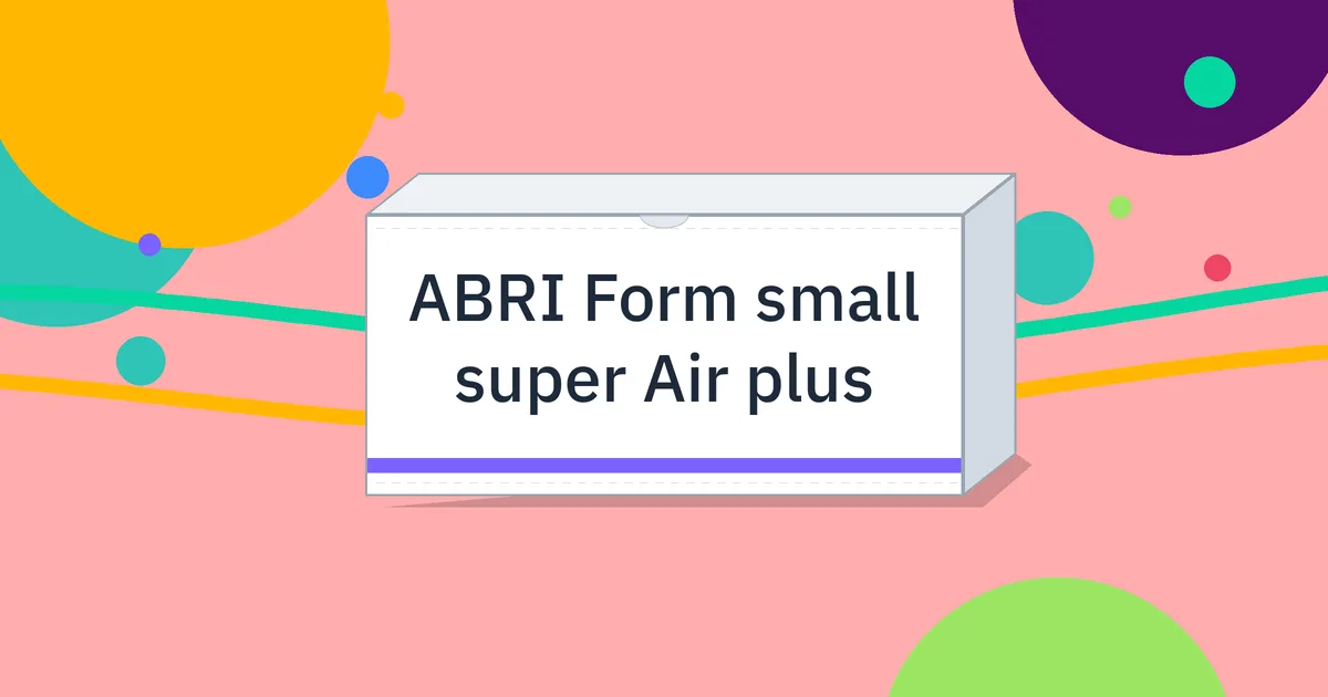 Symbolbild: Packung mit der Aufschrift ABRI Form small super Air plus (PZN 04607609) – Verfügbarkeit und Bezug in Apotheken in Frankfurt am Main