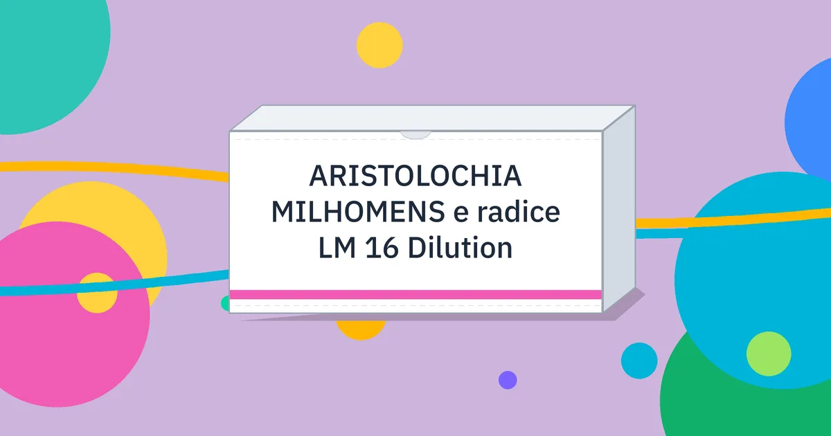 Symbolbild: Packung mit der Aufschrift ARISTOLOCHIA MILHOMENS e radice LM 16 Dilution (PZN 13392384) – Verfügbarkeit und Bezug in Apotheken in Frankfurt am Main