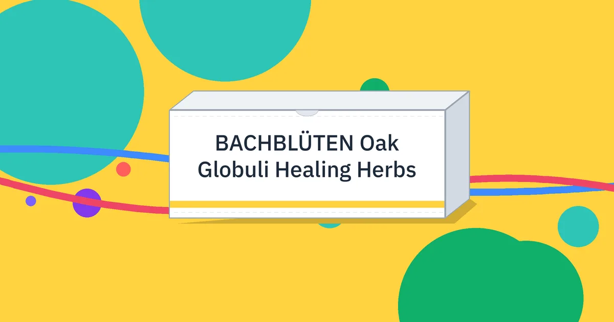 Symbolbild: Packung mit der Aufschrift BACHBLÜTEN Oak Globuli Healing Herbs (PZN 07366052) – Verfügbarkeit und Bezug in Apotheken in Frankfurt am Main