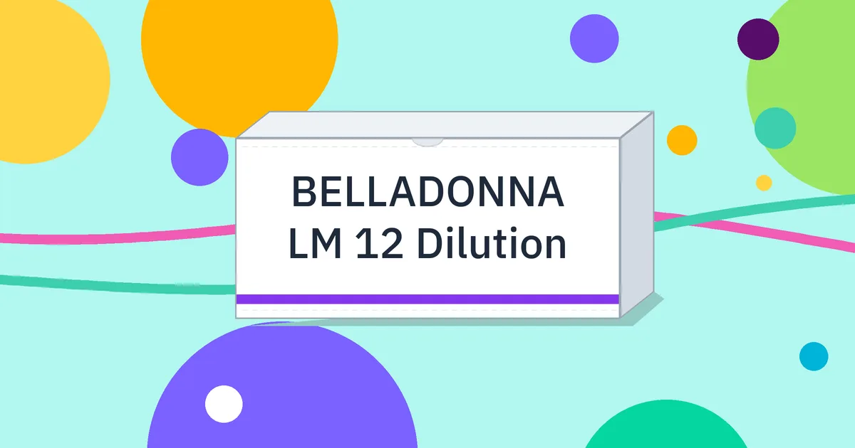 Symbolbild: Packung mit der Aufschrift BELLADONNA LM 12 Dilution (PZN 02600891) – Verfügbarkeit und Bezug in Apotheken in Frankfurt am Main