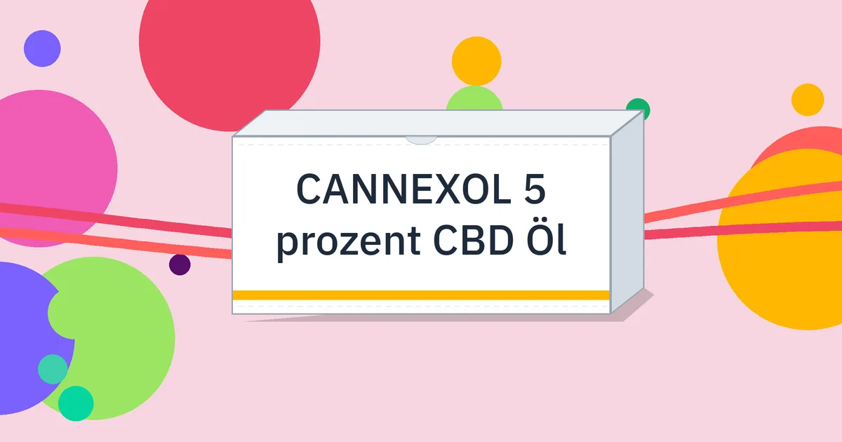 Symbolbild: Packung mit der Aufschrift CANNEXOL 5 prozent CBD Öl (PZN 15234703) – Verfügbarkeit und Bezug in Apotheken in Frankfurt am Main