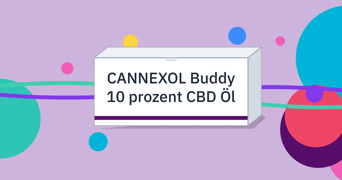 Symbolbild: Packung mit der Aufschrift CANNEXOL Buddy 10 prozent CBD Öl (PZN 18376094) – Verfügbarkeit und Bezug in Apotheken in Frankfurt am Main