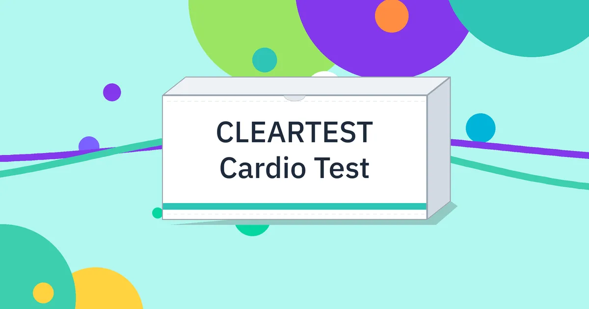 Symbolbild: Packung mit der Aufschrift CLEARTEST Cardio Test (PZN 10629176) – Verfügbarkeit und Bezug in Apotheken in Frankfurt am Main