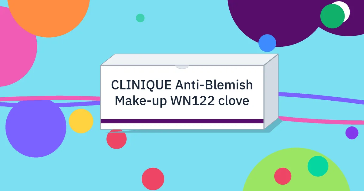Symbolbild: Packung mit der Aufschrift CLINIQUE Anti-Blemish Make-up WN122 clove (PZN 19458569) – Verfügbarkeit und Bezug in Apotheken in Frankfurt am Main