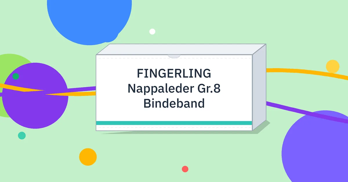 Symbolbild: Packung mit der Aufschrift FINGERLING Nappaleder Gr.8 Bindeband (PZN 03161011) – Verfügbarkeit und Bezug in Apotheken in Frankfurt am Main