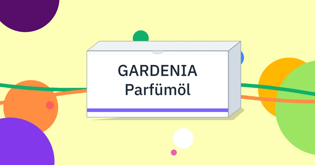 Symbolbild: Packung mit der Aufschrift GARDENIA Parfümöl (PZN 07617212) – Verfügbarkeit und Bezug in Apotheken in Frankfurt am Main