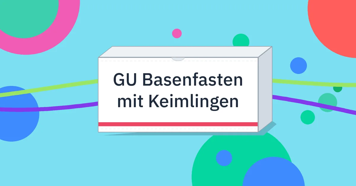 Symbolbild: Packung mit der Aufschrift GU Basenfasten mit Keimlingen (PZN 17061721) – Verfügbarkeit und Bezug in Apotheken in Frankfurt am Main