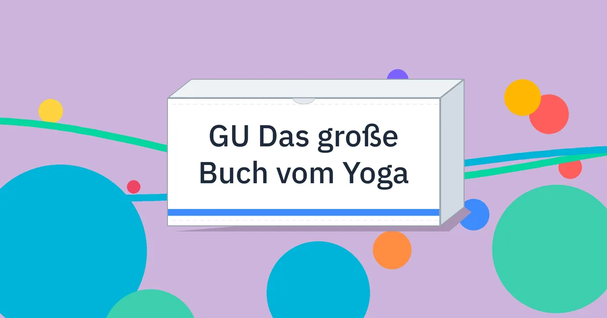 Symbolbild: Packung mit der Aufschrift GU Das große Buch vom Yoga (PZN 15992384) – Verfügbarkeit und Bezug in Apotheken in Frankfurt am Main