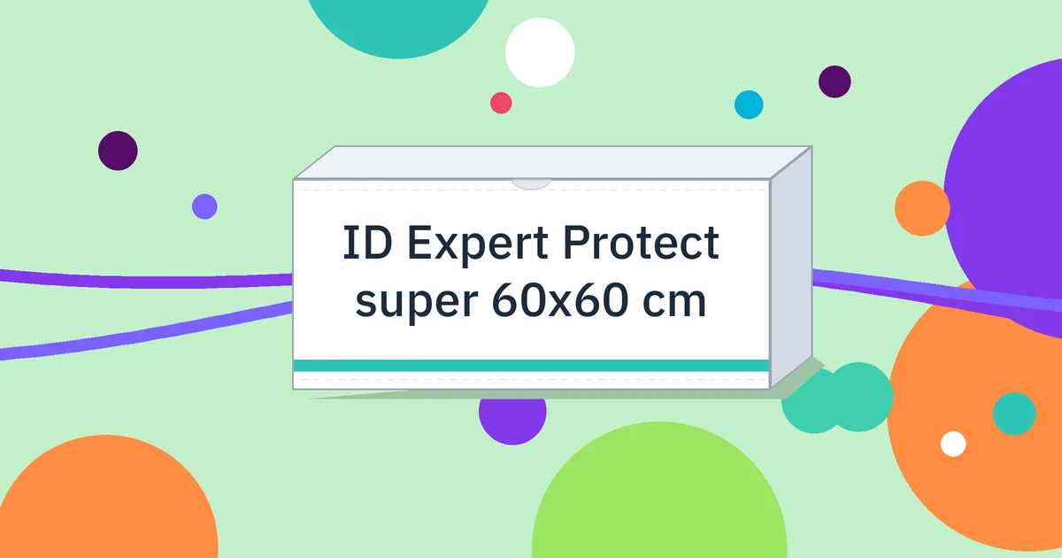 Symbolbild: Packung mit der Aufschrift ID Expert Protect super 60x60 cm (PZN 00145856) – Verfügbarkeit und Bezug in Apotheken in Frankfurt am Main