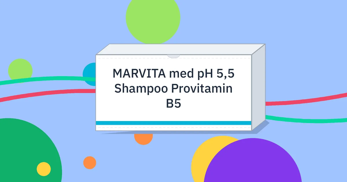 Symbolbild: Packung mit der Aufschrift MARVITA med pH 5,5 Shampoo Provitamin B5 (PZN 14287399) – Verfügbarkeit und Bezug in Apotheken in Frankfurt am Main