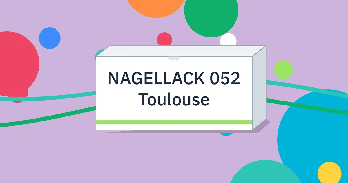 Symbolbild: Packung mit der Aufschrift NAGELLACK 052 Toulouse (PZN 10850018) – Verfügbarkeit und Bezug in Apotheken in Frankfurt am Main