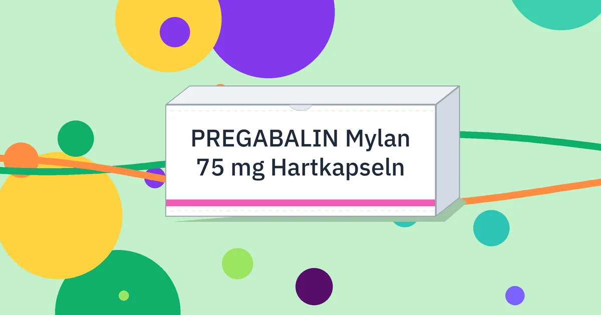 Symbolbild: Packung mit der Aufschrift PREGABALIN Mylan 75 mg Hartkapseln (PZN 14171337) – Verfügbarkeit und Bezug in Apotheken in Frankfurt am Main