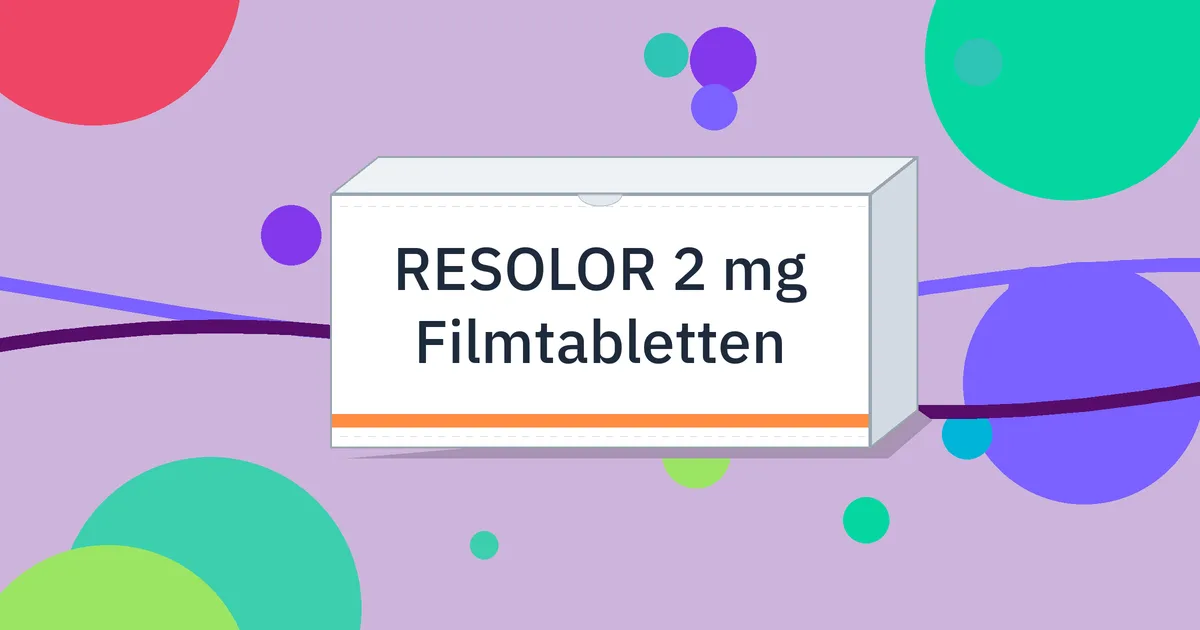 Symbolbild: Packung mit der Aufschrift RESOLOR 2 mg Filmtabletten (PZN 19754730) – Verfügbarkeit und Bezug in Apotheken in Frankfurt am Main