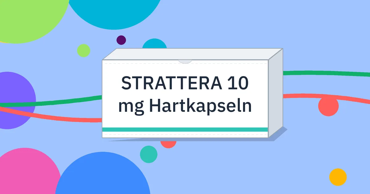 Symbolbild: Packung mit der Aufschrift STRATTERA 10 mg Hartkapseln (PZN 10180026) – Verfügbarkeit und Bezug in Apotheken in Frankfurt am Main