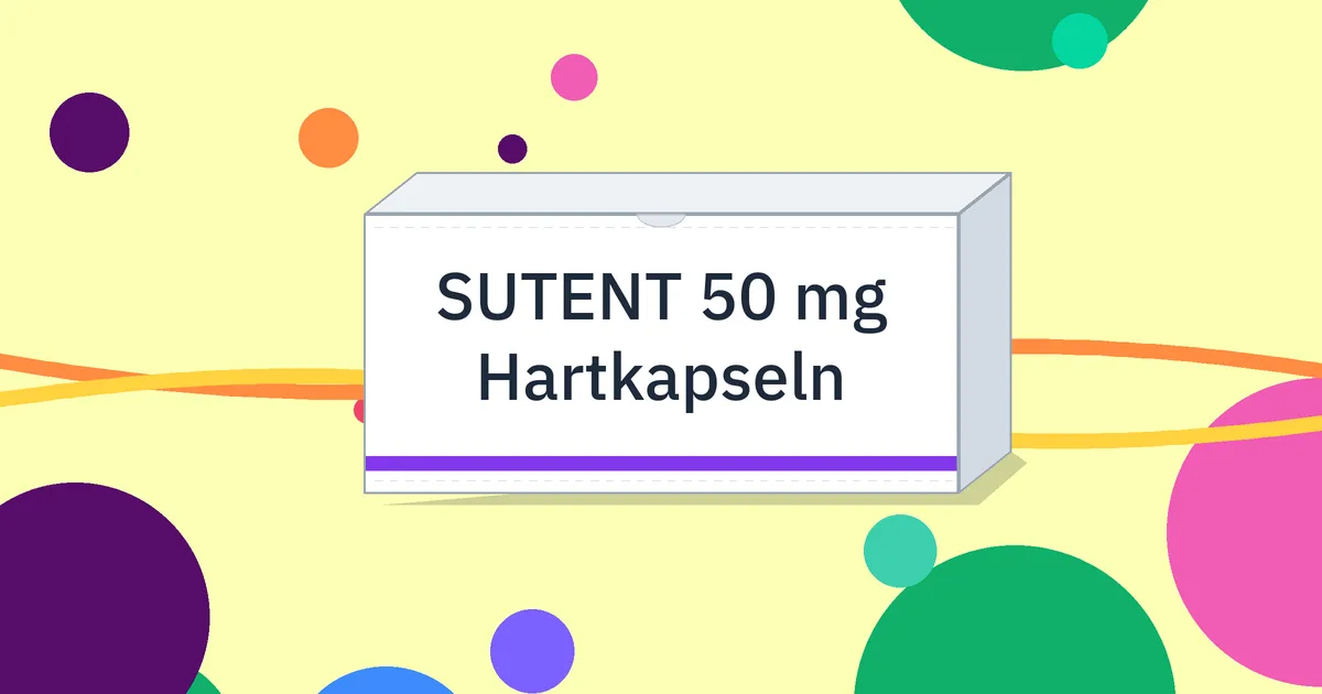 Symbolbild: Packung mit der Aufschrift SUTENT 50 mg Hartkapseln (PZN 15877430) – Verfügbarkeit und Bezug in Apotheken in Frankfurt am Main