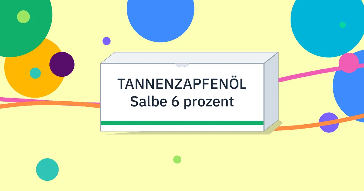 Symbolbild: Packung mit der Aufschrift TANNENZAPFENÖL Salbe 6 prozent (PZN 18901494) – Verfügbarkeit und Bezug in Apotheken in Frankfurt am Main