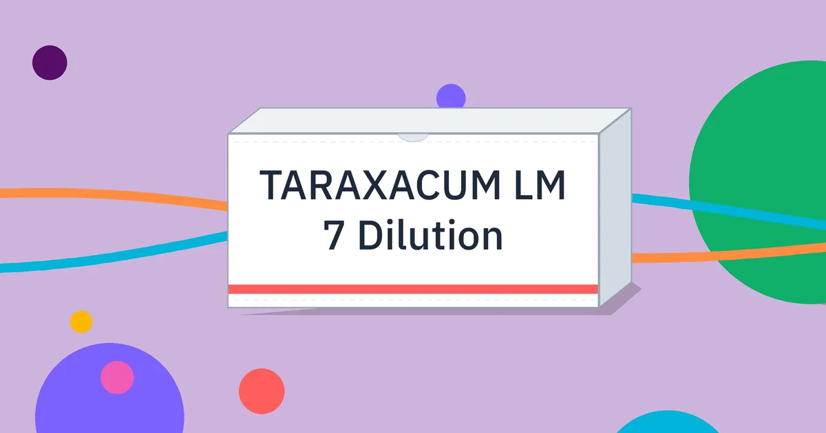 Symbolbild: Packung mit der Aufschrift TARAXACUM LM 7 Dilution (PZN 13214263) – Verfügbarkeit und Bezug in Apotheken in Frankfurt am Main
